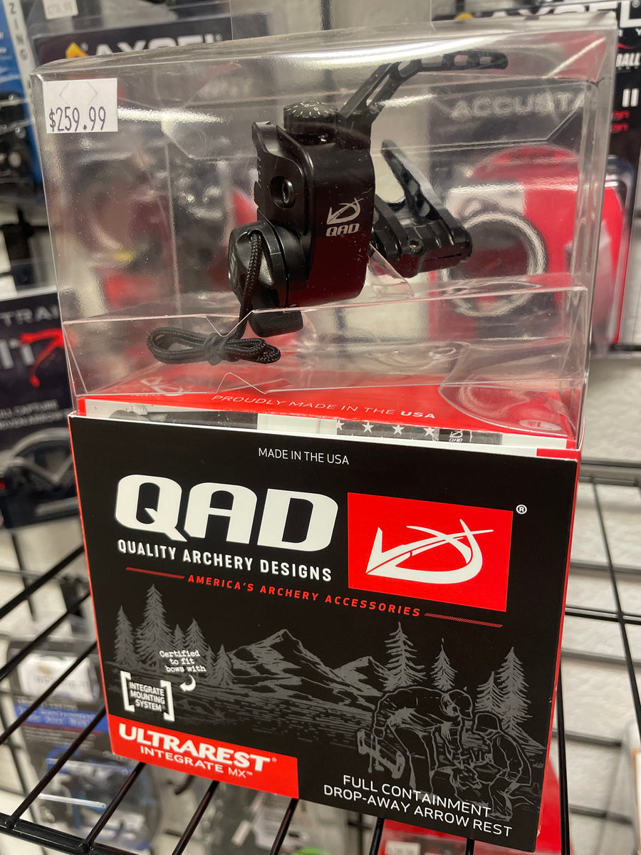 QAD - Ultrarest MX Arrow Rest (Black) – Huntnhouse LLC