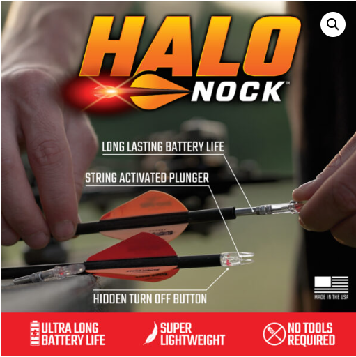 Halo Nock (Red) – Huntnhouse LLC