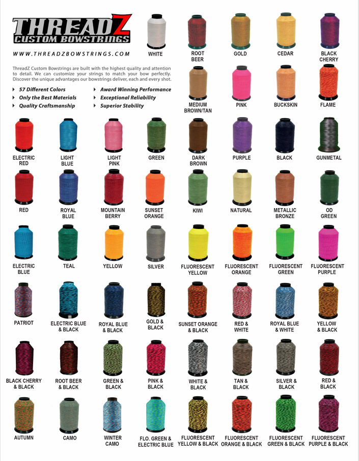 Threadz Custom Bowstrings – Huntnhouse LLC